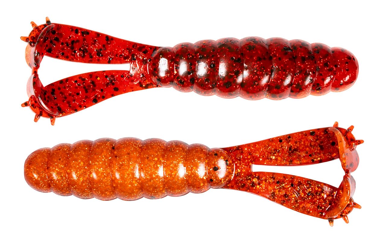 Z-MAN GT375-18PK4 Goat 3.75" Watermelon Red 4 Pack, Multi,One Size
