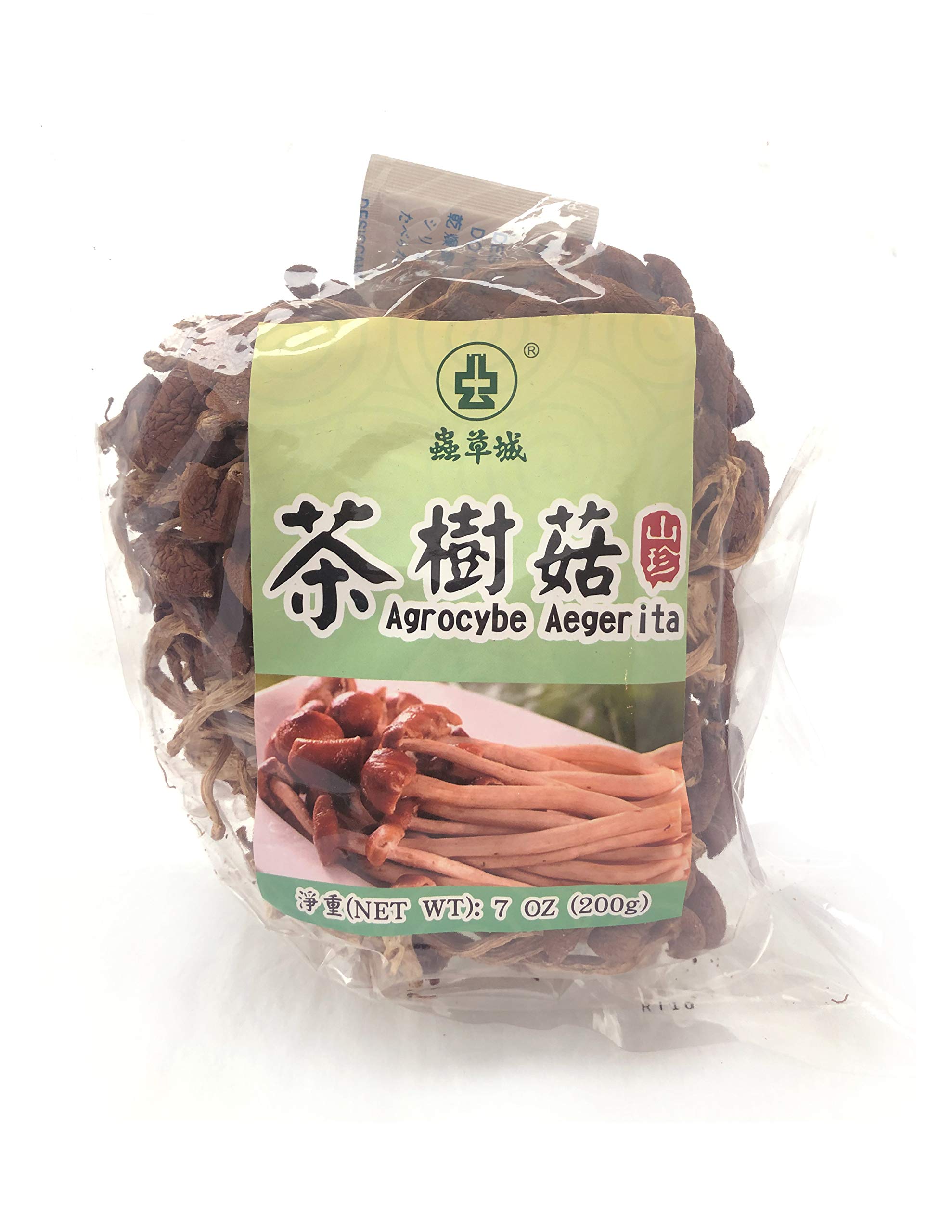 蟲草城 山珍茶樹菇一包 7oz / Chung Chou City Agrocybe Aegerita 7oz a Bag