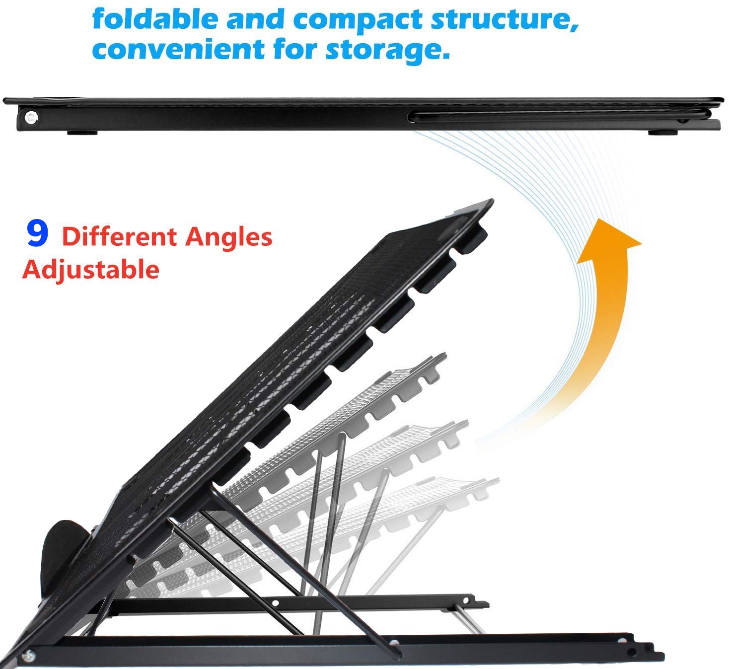 WUXINGMEILI 13.4x11.6inch Large Stand Ventilated Adjustable Light Box Laptop Pad Stand, Multifunction Tracing Holder for Ipad A3 A4 LED Tracing Light Pad Tablet Tracer