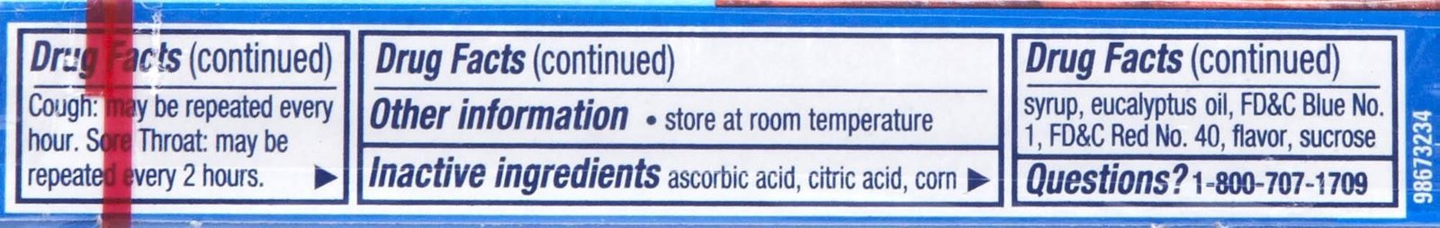 Vicks Cough Relief VapoDrops-Cherry-20 ct, 2 pk
