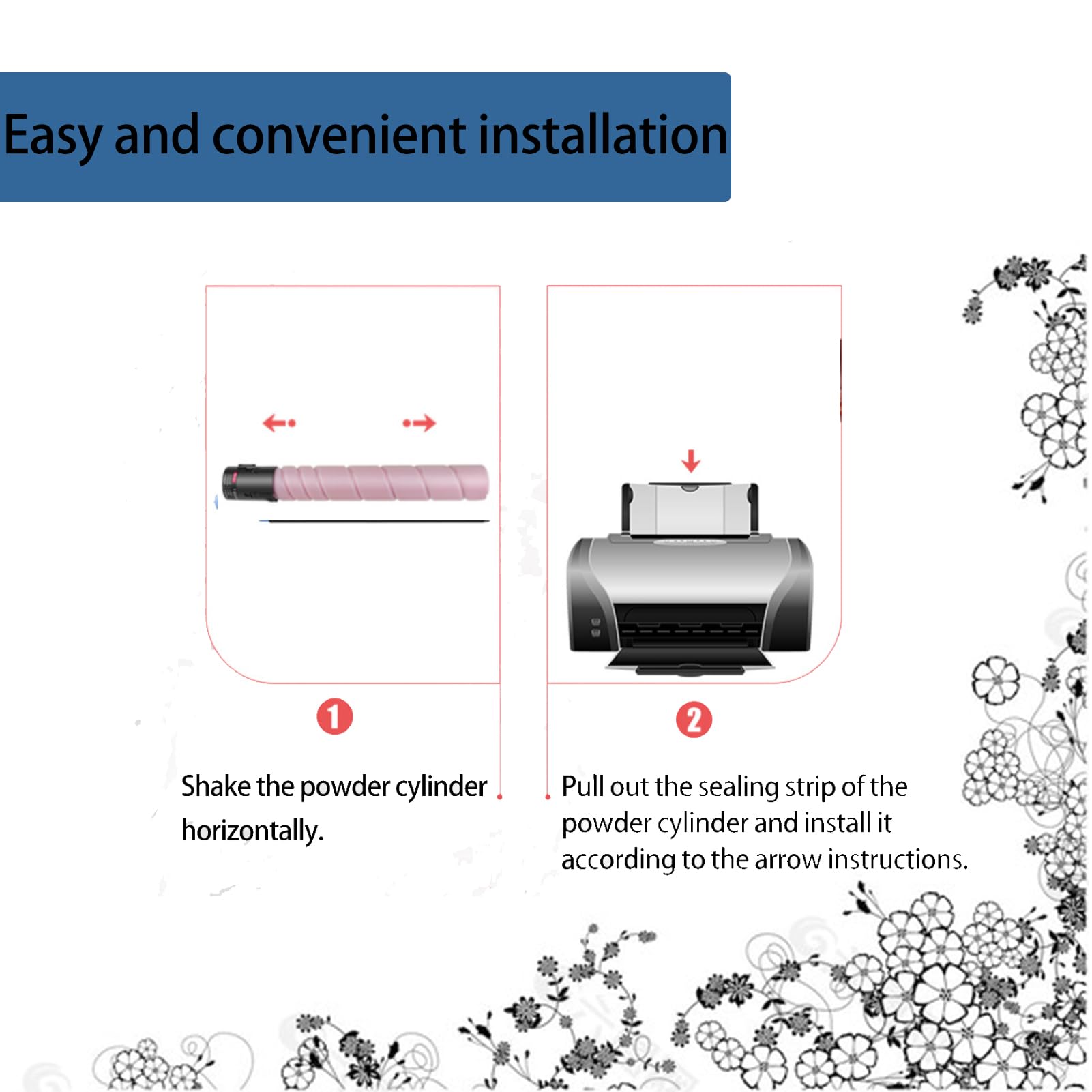 TN516 Toner Cartridge Suitable for Konica Minolta 458e 558e 658e 1pack