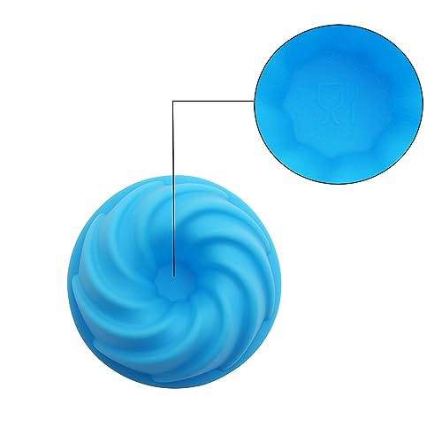 To encounter 24Pack Silicone Donut Pans for Baking, Nonstick Spiral & Pumpkin Cake Molds, Reusable Baking Cups, Muffin Cupcake Molds