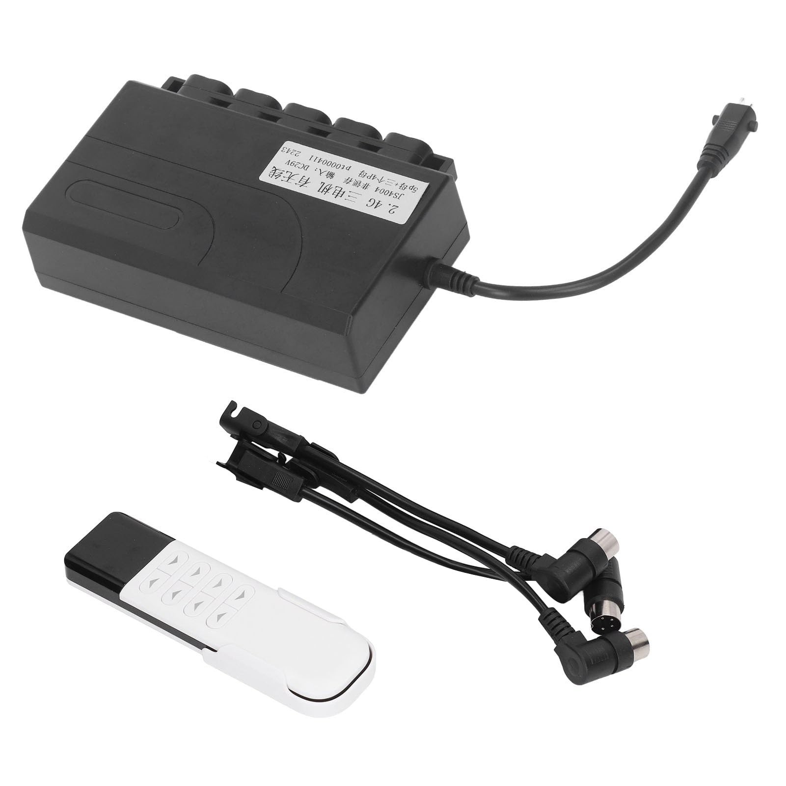 VTOSEN 2.4G Electric Wireless Recliner Controller, 1 for 2 Motor DC29V Electric Remote Control for Power Lift Chairs, Single Motor Handset for Recliner
