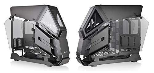 Thermaltake AH T600 Helicopter Styled Open Frame Tempered Glass Swing Door E-ATX Full Tower Case CA-1Q4-00M1WN-00
