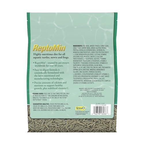Tetra ReptoMin Floating Food Sticks, Food for Aquatic Turtles, Newts and Frogs, 2.65 lbs