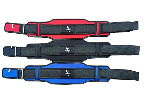 Weight Lifting Belt for Men & Women, Weightlifting Belts for Workout Cross Training, Powerlifting, Squat & Deadlift, Adjustable Gym Belt For Back Support Black, M