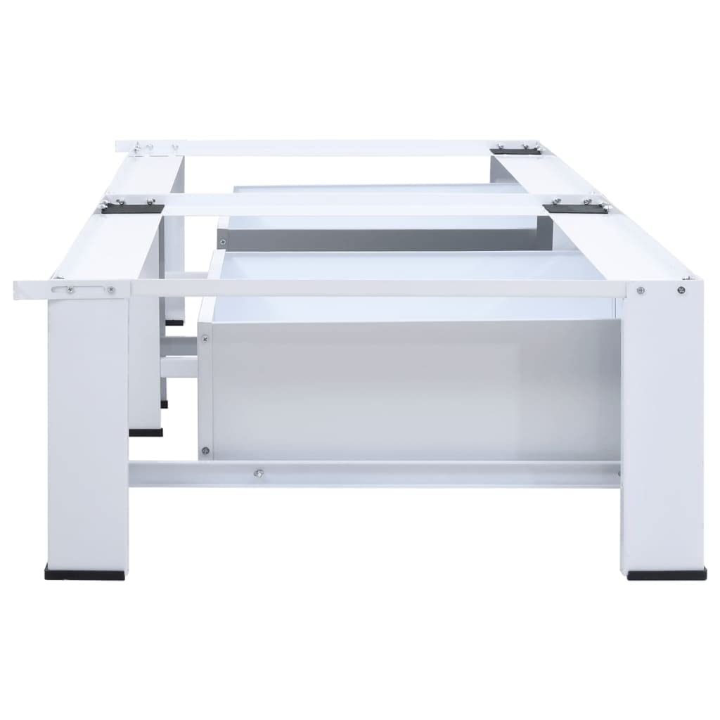 YEZIYIYFOB Double Washing and Drying Machine Pedestal Base Stand Stacking Kit Shelf Dryer Mini Refrigerator Cabinet Stackable Kit Utility Room, Washing Room Without Drawer Or Shelf