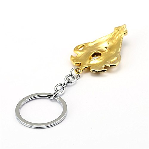 zheFanku Fire Emblem Fates - Azura's Pendant - Imitation Sapphire Pendant Keychain