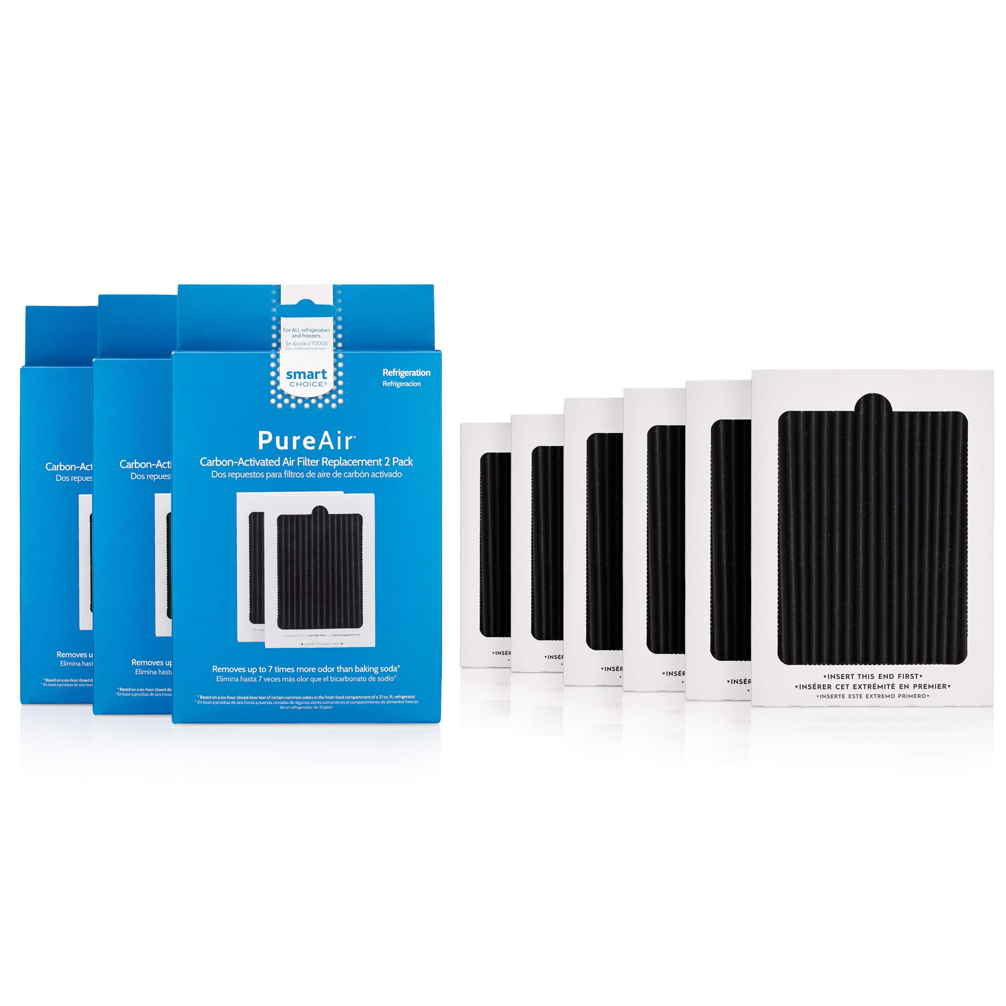 Smart Choice SCPUREAIR6PK SCPUREAIR 6 Count Air Filter, 6.5" x 4.75"