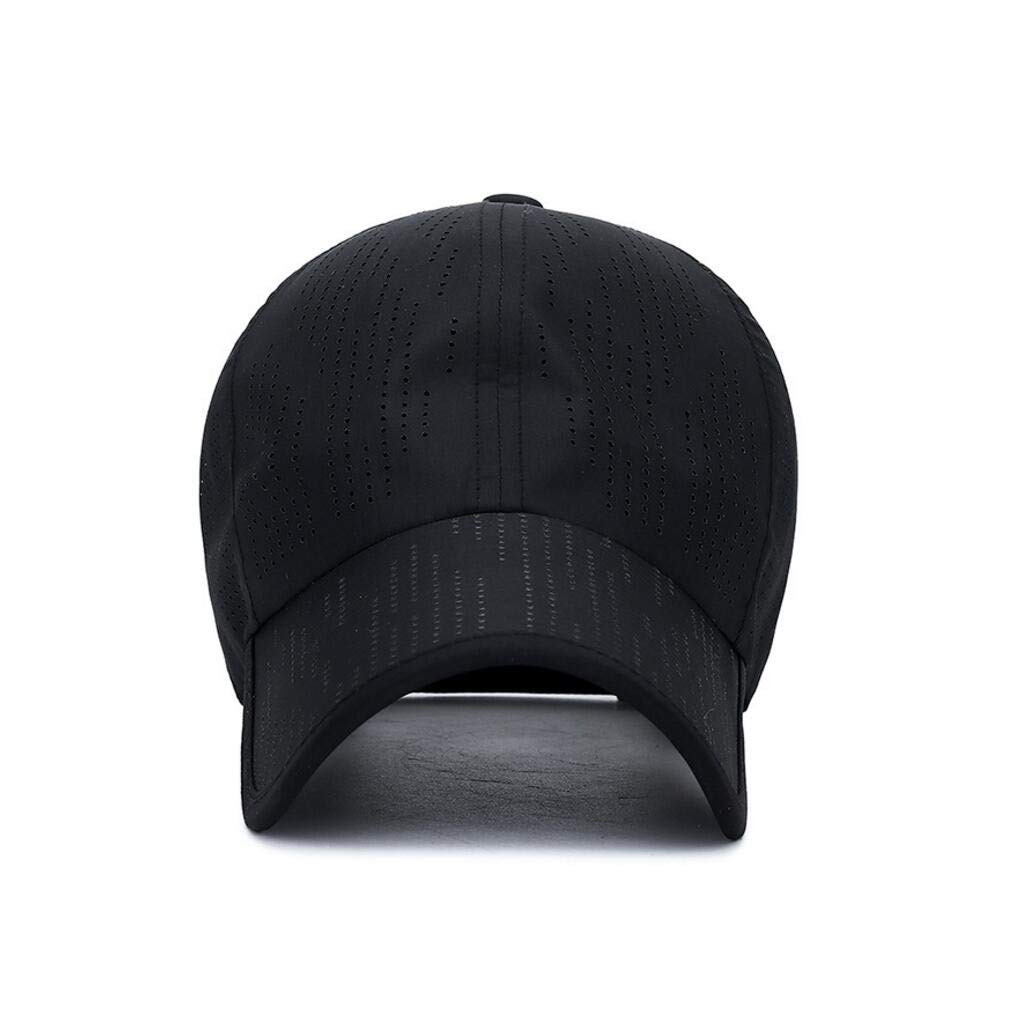 XibeiTrade Plain Breathable Quick Drying Baseball Cap Mesh Sun Hat for Baseball Golf Fishing Outdoor Hats (Grey)