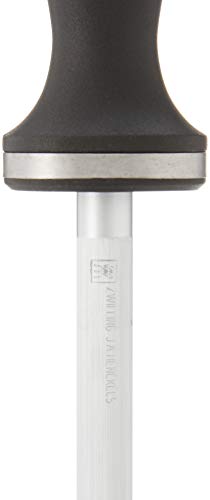ZWILLING Accessories Sharpening Steel, 12-inch, Black/Stainless Steel