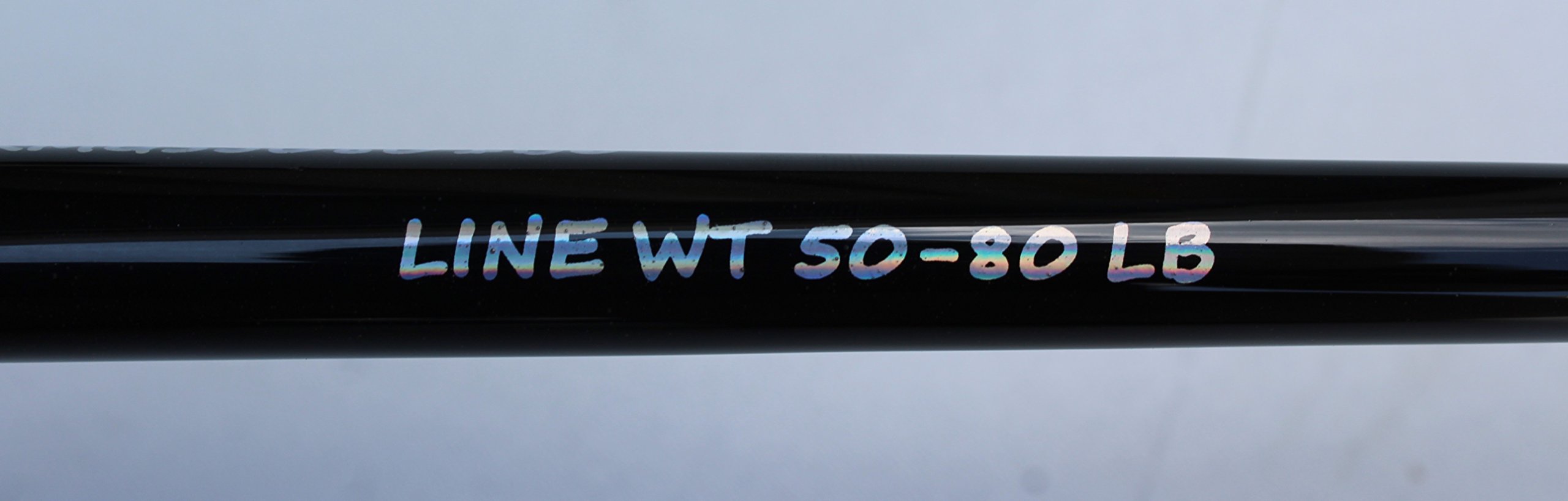 Xcaliber Marine Pair (2) Goliath Series 50-80lb Saltwater Trolling Rod (Blue & Silver)