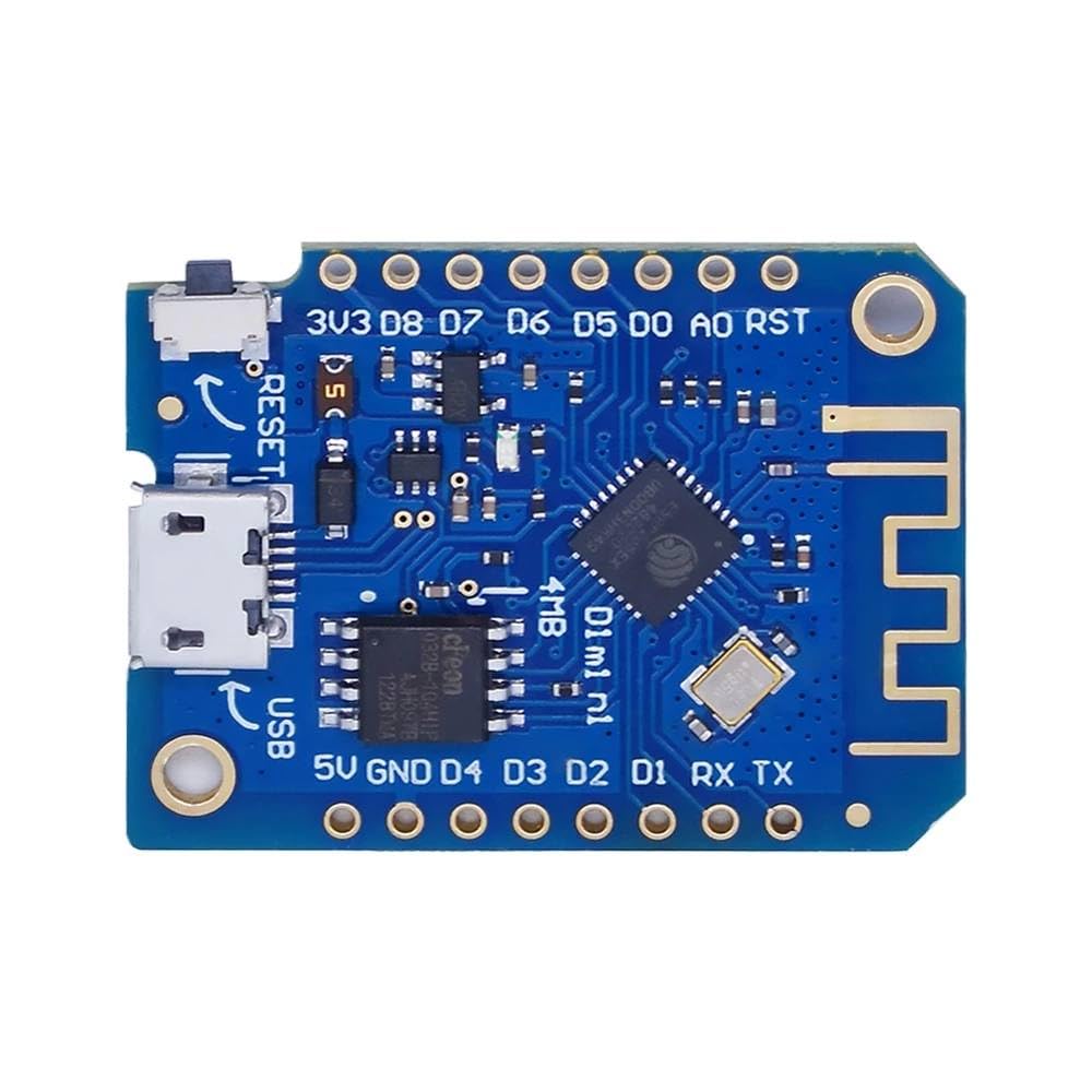 Wemos D1 Mini V3.0.0 WiFi Internet of Things Development Board Based ESP8266 CH340 CH340G 4MB for Arduino Nodemcu V2 MicroPython