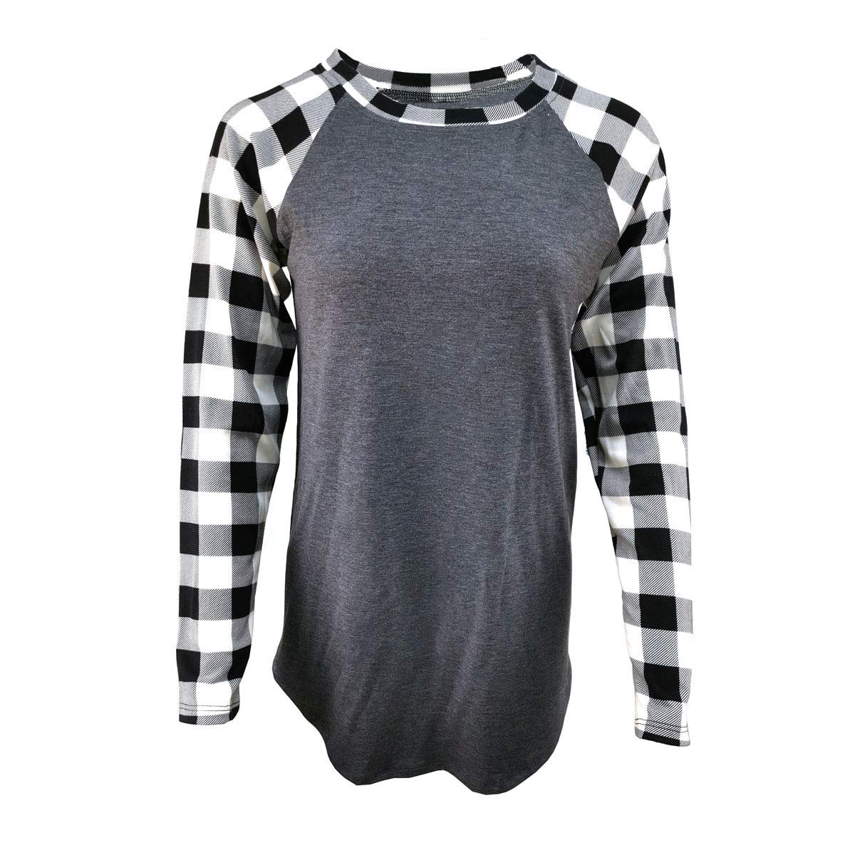 XQT Womens Plus Size Shirts 3/4 Sleeve Summer Tops Oversized t Shirts for Women…
