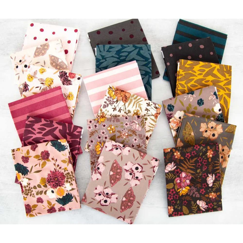 Sonnet Dusk 2.5 Inch Rolie Polie by Corri Sheff for Riley Blake Designs Includes 40 Pieces (RP-11290-40), Assorted
