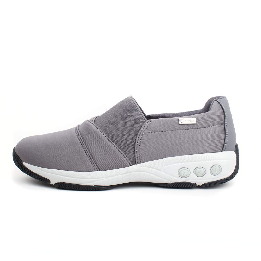 Therafit Meghan Women's Slip On Shoe - for Plantar Fasciitis/Foot Pain Grey
