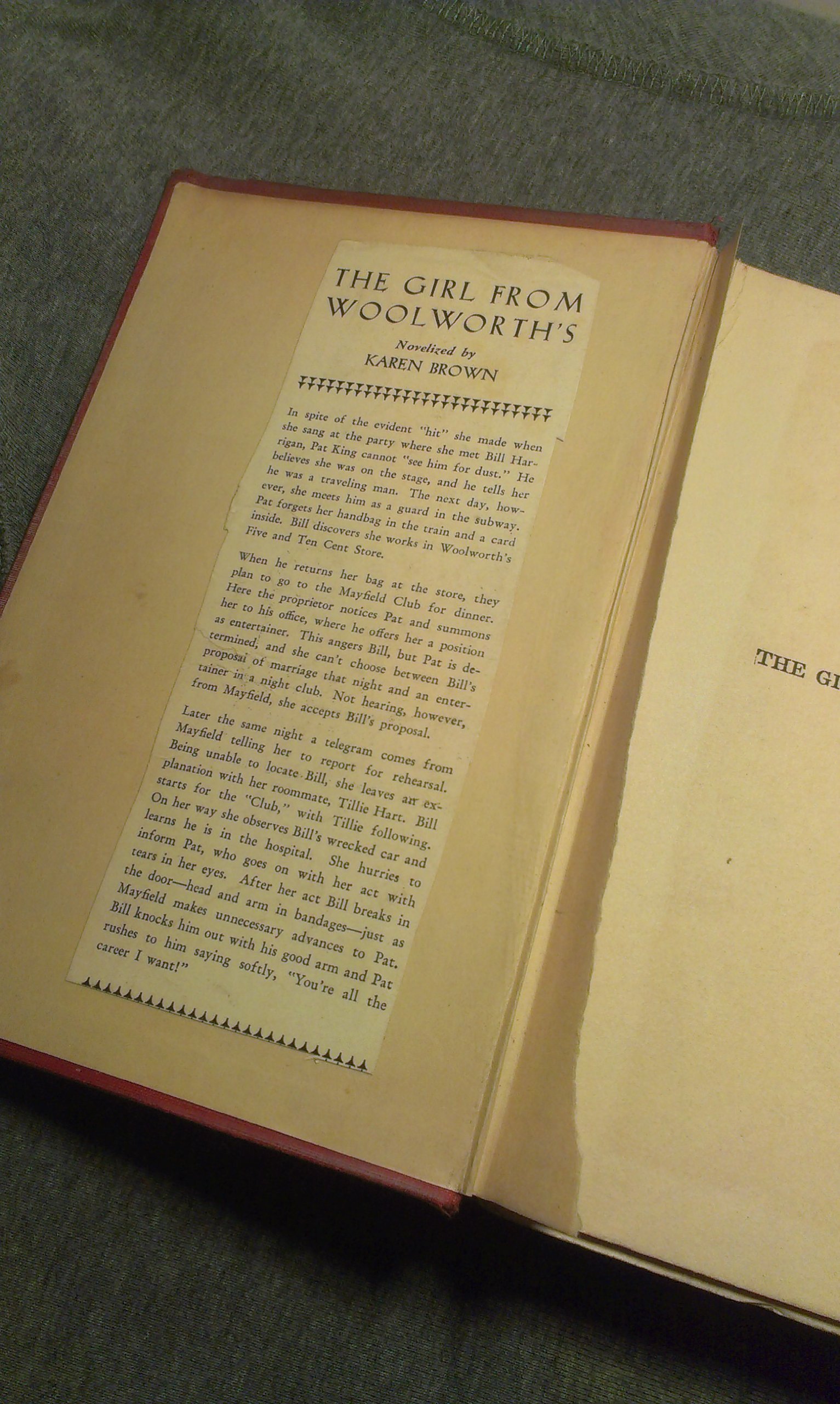 The Girl From Woolworth's