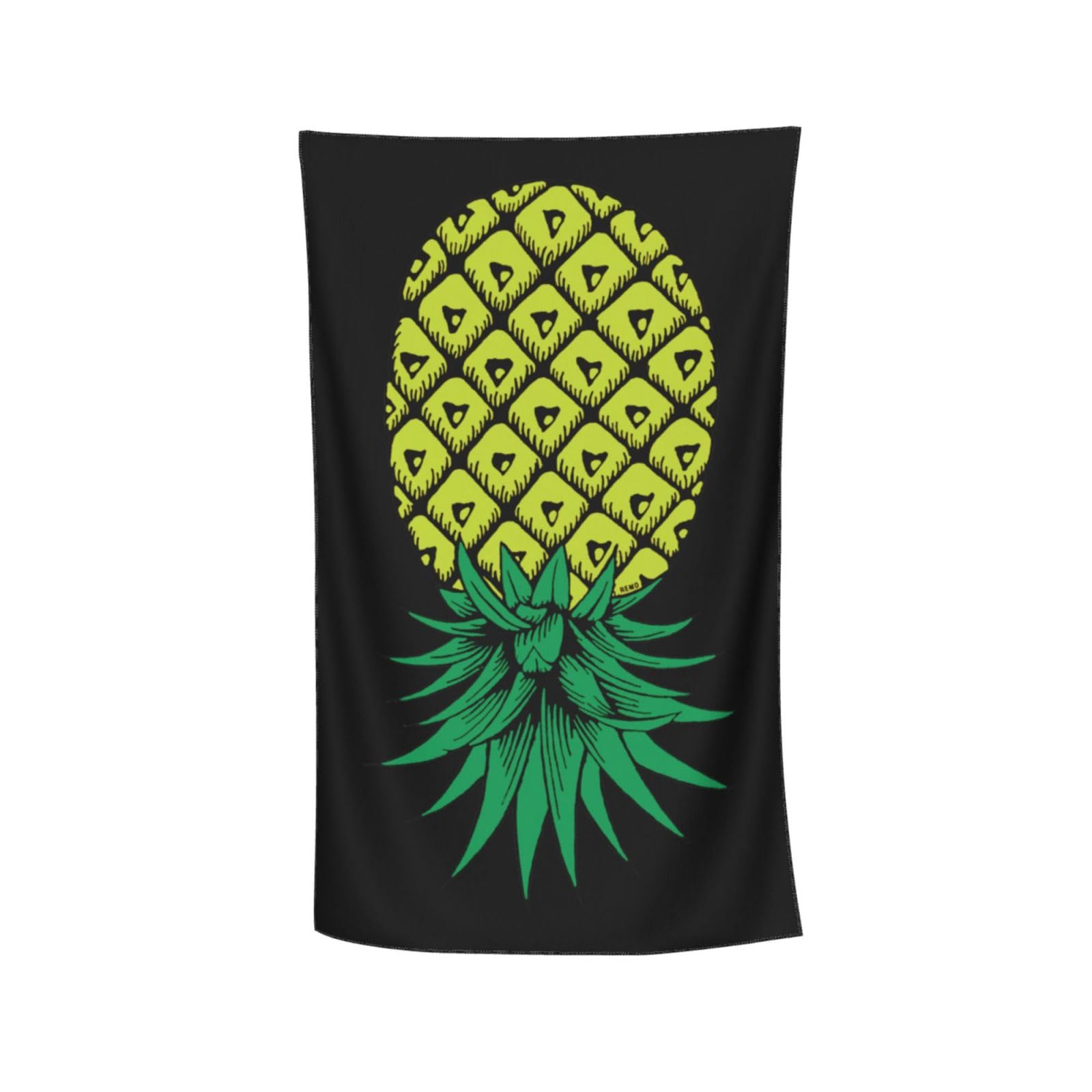 Zahika Upside Down Pineapple Beach Towel Absorbent Bathroom Towels Beach Towels Oversized Super 32x52 Inch
