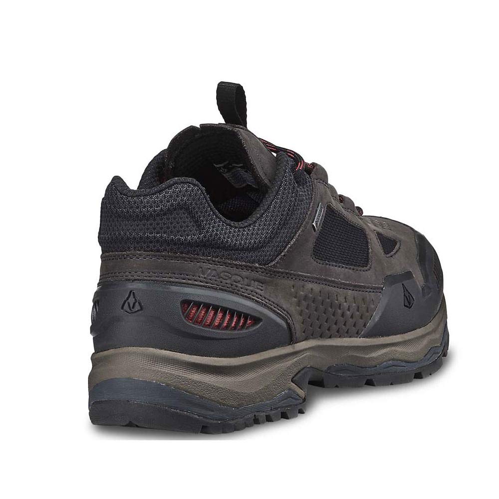 Vasque Men's Breeze at GTX Low Hiking Shoe, Ebony, 8.5