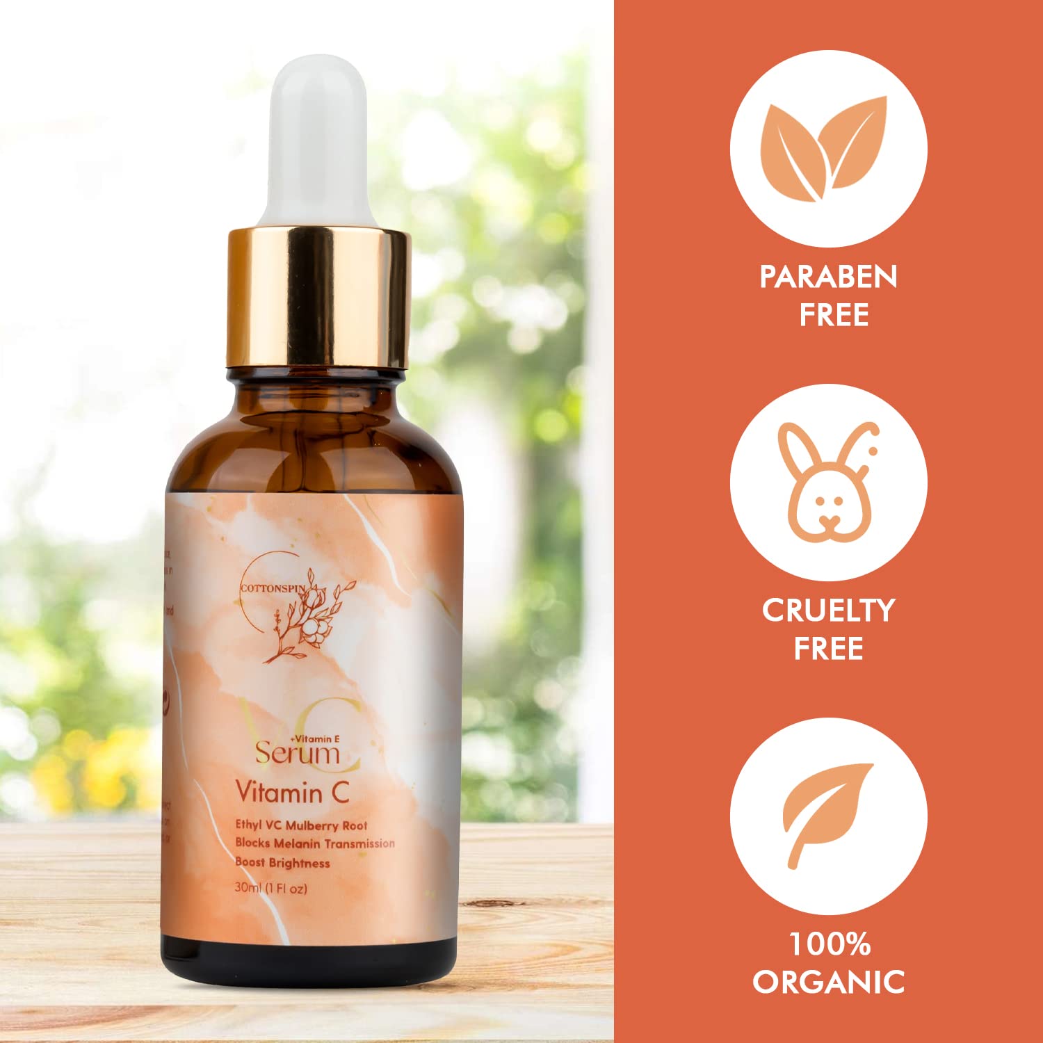 ๐ช๐๐ก๐ก๐๐ฅ ๐ฎ๐ฌ๐ฎ๐ฐ* Vitamin C Face Serum โ Anti Aging Facial Serum with Vitamin C, Vitamin E & More โ Brightening Serum for Dark Spots, Even Skin Tone, Eye Area, Fine Lines & Wrinkles, 1 Fl Oz