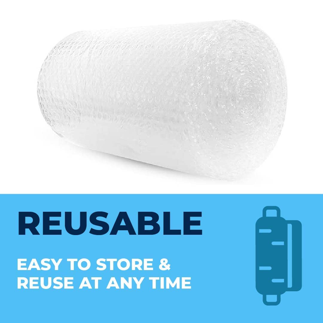 TotalBox Bubble Cushioning Wrap Roll, 12 inches x 35 ft (1 Pack)