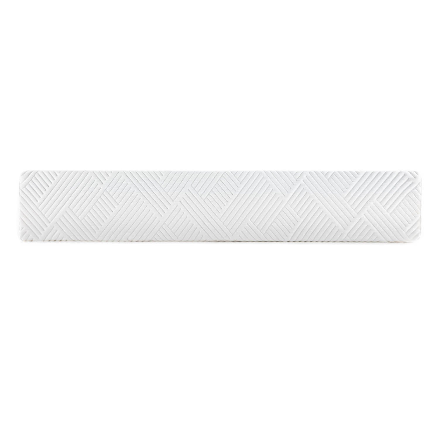 WELLSVILLE 14" Ventilated Luxury Gel Memory Foam Mattress - CertiPUR-US Certified, Twin XL, Grey/White