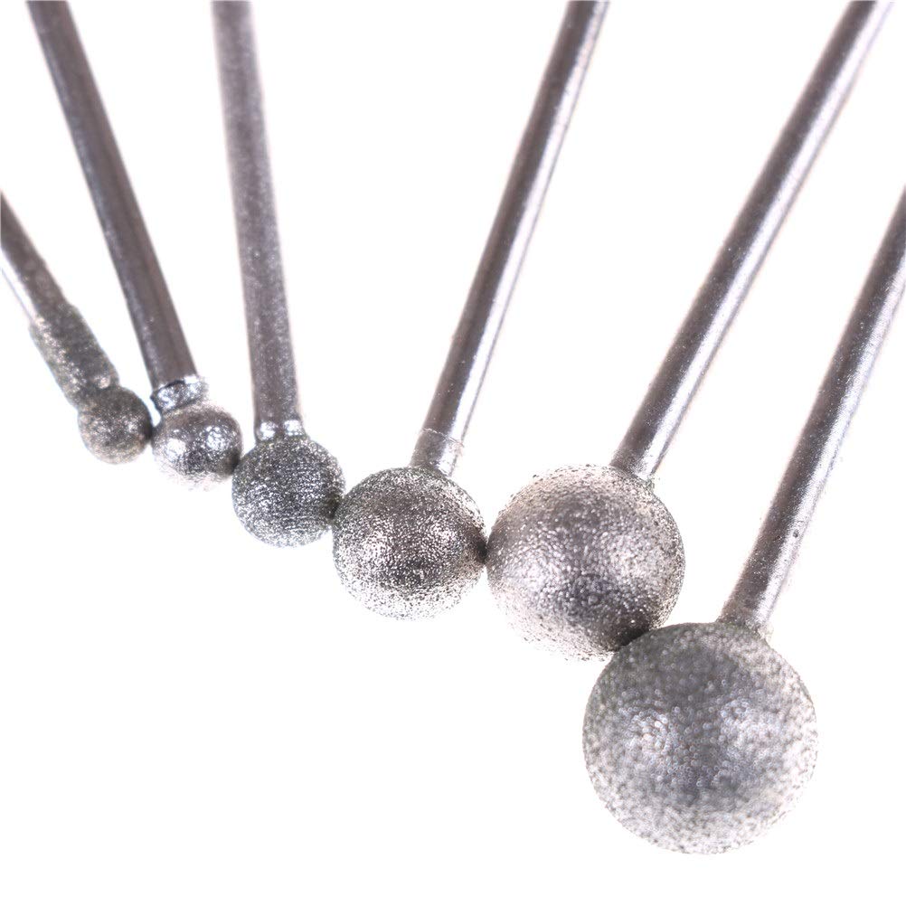 XENITE Grinding and Polishing Head 6Pcs/lot Round Diamond Grinding Wheel Rotary Tool Diamond Tools for Granite Burs Tools Accessories Polishing