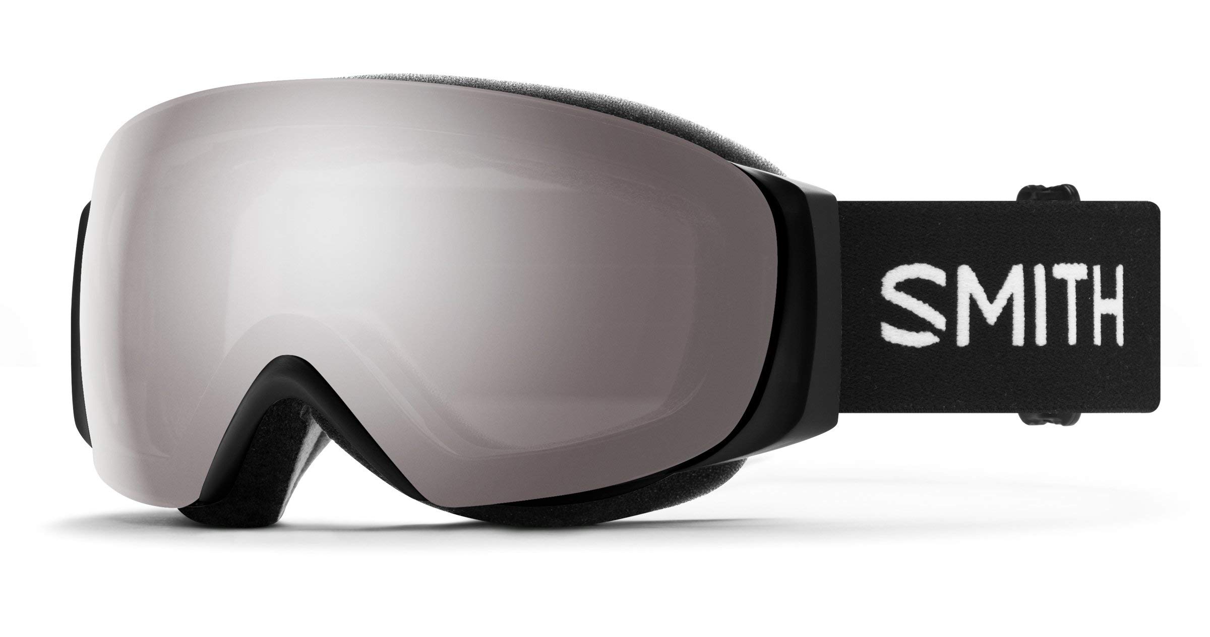 SMITH Optics I/O MAG S Women's Snow Winter Goggle - Black, Chromapop Sun Platinum Mirror