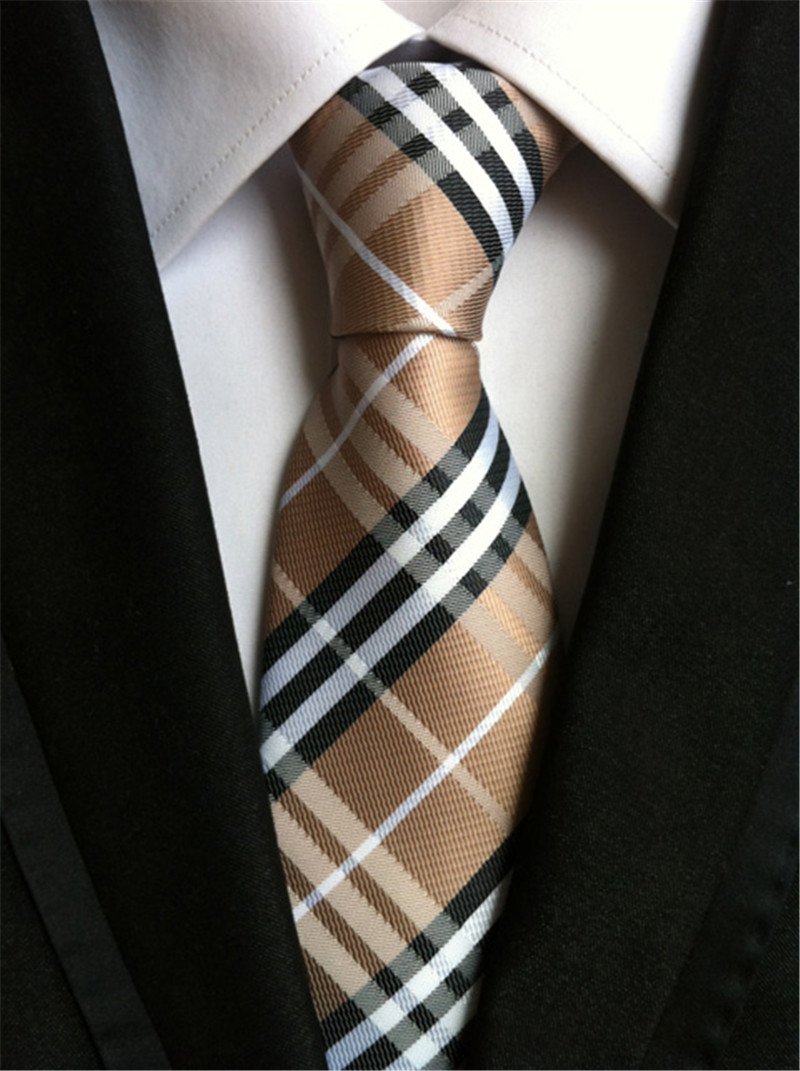 YanLen Lot 9 PCS Classic Men's Tie Necktie Woven JACQUARD Neck Ties
