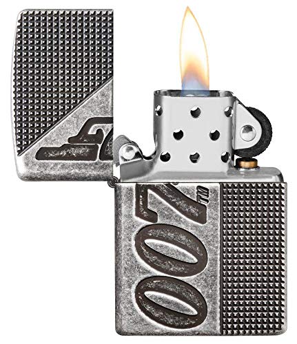 Zippo Armor James Bond 007 Black Ice Lighter