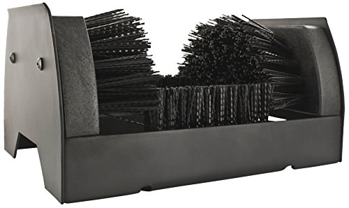 Yaktrax Boot Scrubber Boot and Shoe Scraper Brush, Black