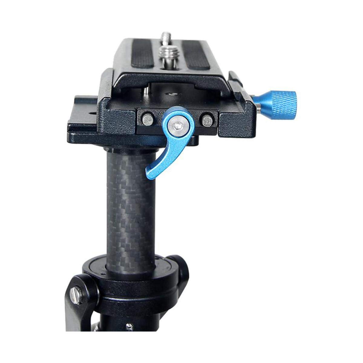 YELANGU S60T Carbon Fiber Handheld DSLR Camera Stabilizer, Blue