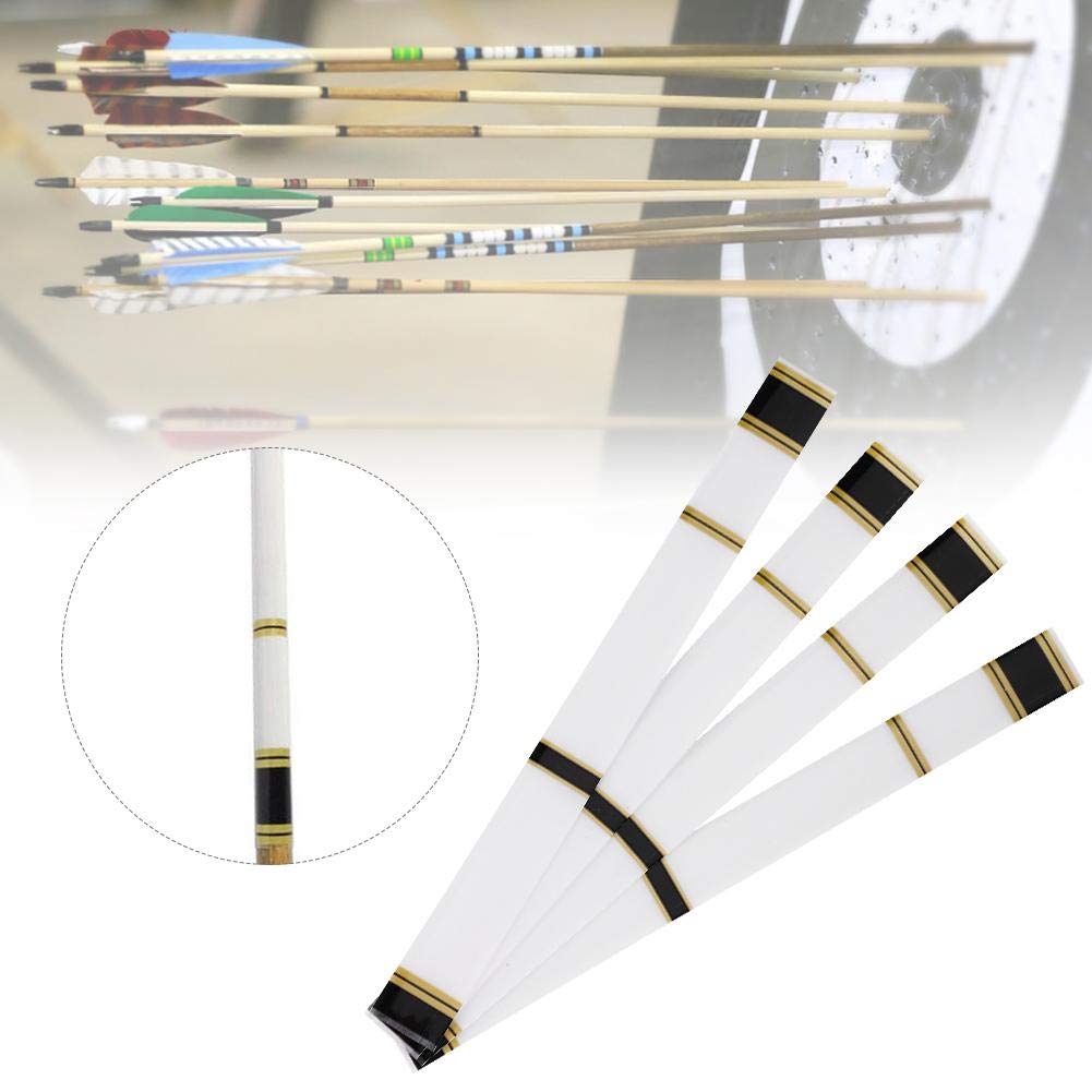 Zerone Archery Arrow Wraps,15 Pcs Universal Arrow Wraps Sticker Hunting Accessory