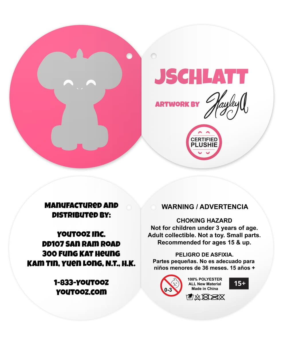 Youtooz Jschlatt Ram Plushie 9" Inch, Jschlatt Soft Rammie Plush Collectible by Youtooz Plush Youtubers Creator Collection