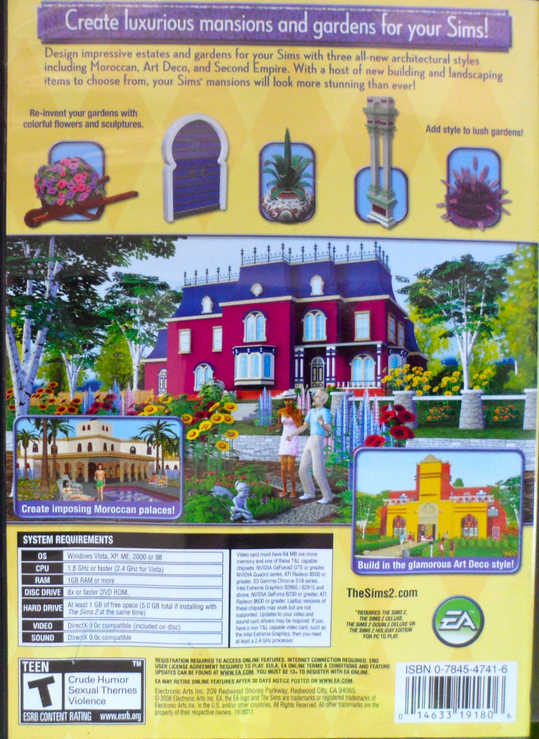 The Sims 2: Mansion & Garden Stuff - PC