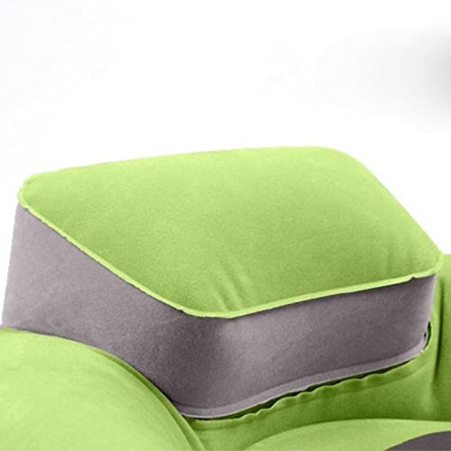 ZIFARM Bed Pillows, Foldable U-Shaped Neck Support Pillow Inflatable Cushion Memory Foam Travel Pillow Neck Super Soft Pillow
