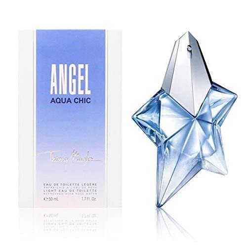 THIERRY MUGLER Angel Aqua Chic Light Eau de Toilette Spray, 1.7 Ounce