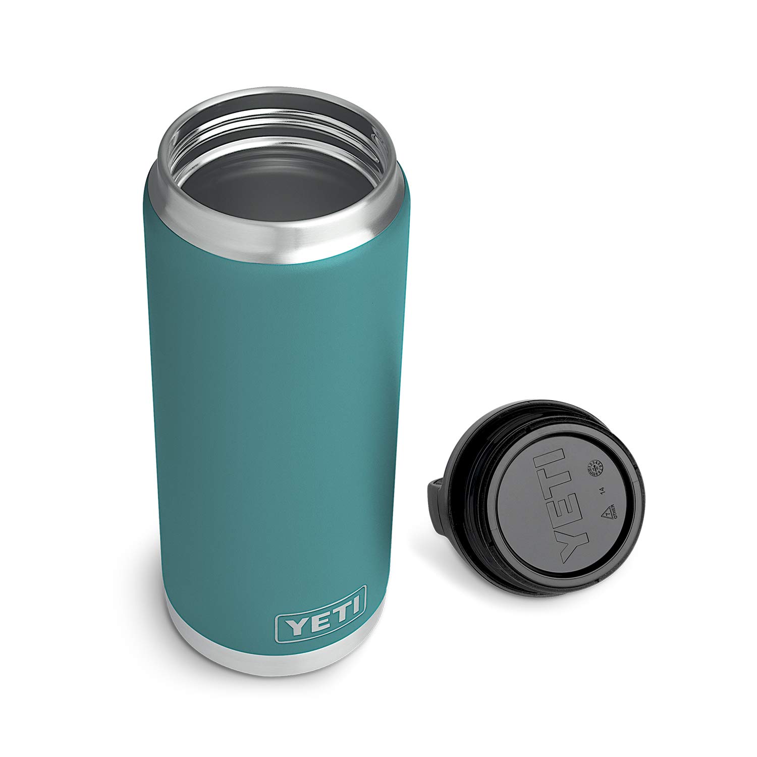 YETI Rambler 26 oz Bottle, Vacuum Insulated, Stainless Steel with TripleHaul Cap, Black