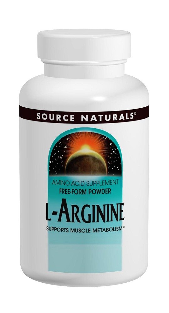 Source Naturals - L-Arginine 500mg, 100 tablets