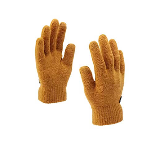 Timberland Men's 2 Pack Magic Gloves with Touchscreen Technology, Wheat, One Size