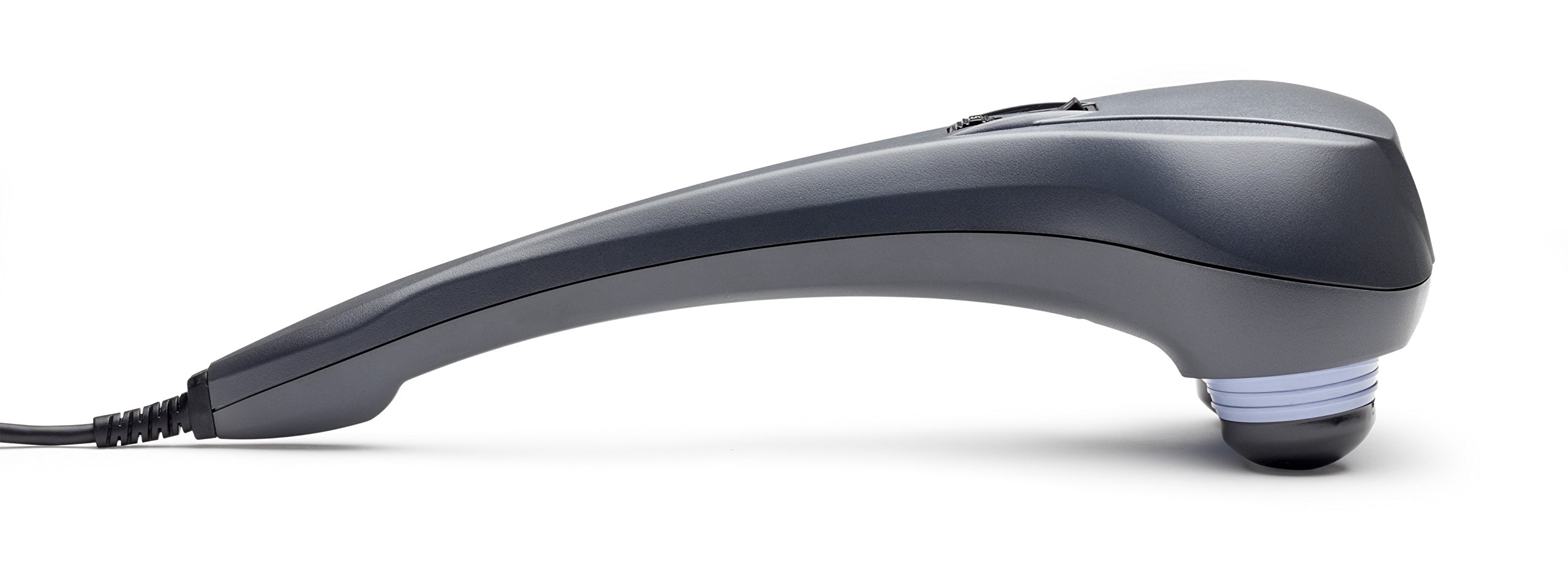 Thumper Sport Percussive Massager - Deep tissue home use massager for muscles, back, shoulders, legs, arms. Portable percussive therapy action electric handheld massager with long handle