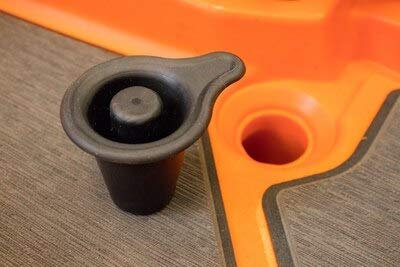 YakAttack Universal Scupper Plugs, MED/LRG 2 Pack (YEP-1004)