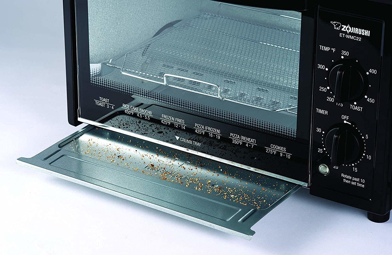 Zojirushi 619988-ET-WMC22 ET-WMC22 Toaster Oven, Black