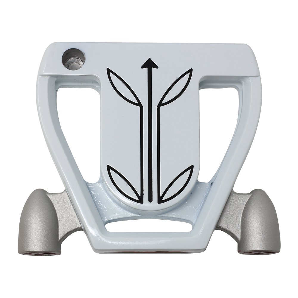 T7 Twin Engine White Mallet Golf Putter Right Handed with Alignment Line Up Hand Tool 35 Inches Senior Men's Perfect for Lining up Your Putts