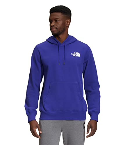 THE NORTH FACE Men's Box NSE Pullover Hoodie, Lapis Blue/TNF Black, Large