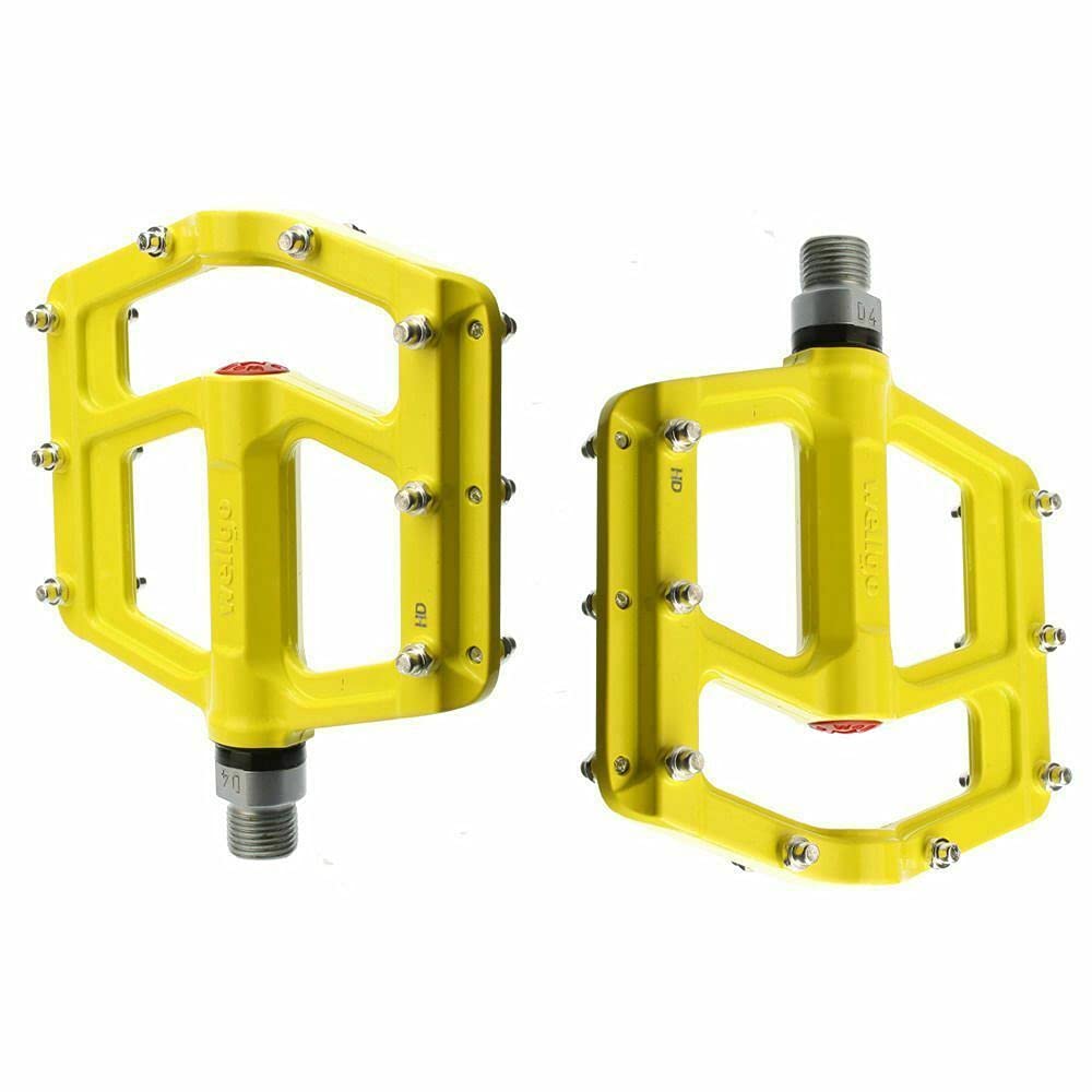 Wellgo MG-5 Magnesium BMX Mountain Bike Pedals Gold