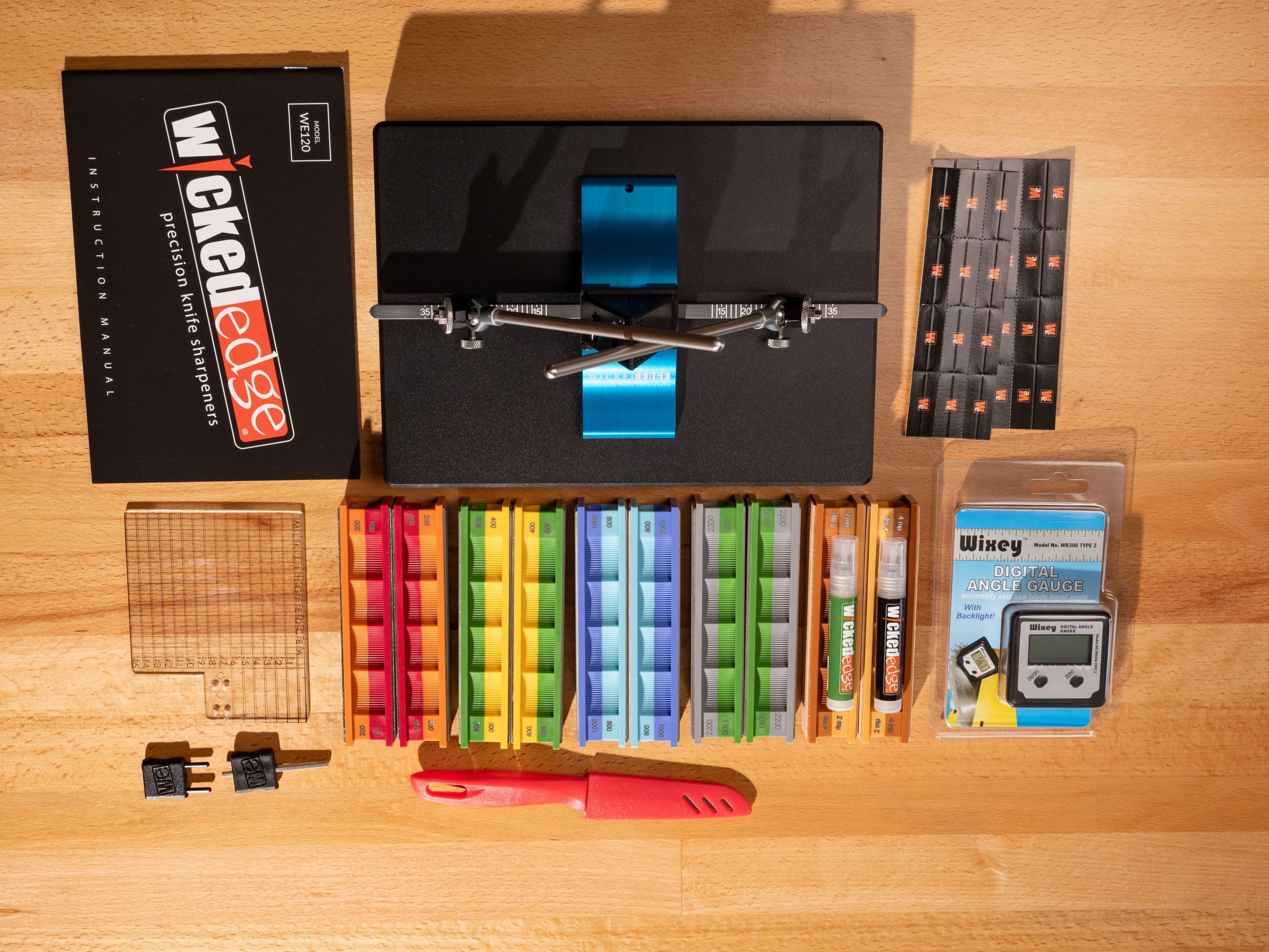 Wicked Edge Pro-Pack II - Precision Knife Sharpener