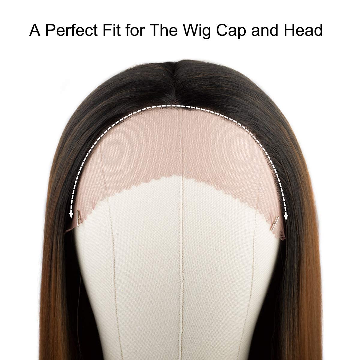 Wig Head Stand Wig Making Head Wig Head Canvas Block Head With Stand for Making Wigs Mannequin Head for Wigs(23'')
