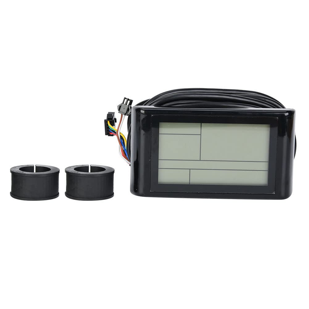 XinwoerElectric Bicycle Hub Motor Kit Wheel 26in Electric Bike Conversion 36V 500W with Meter,can Track Speed,Mileage and Gear Data(Front Drive)