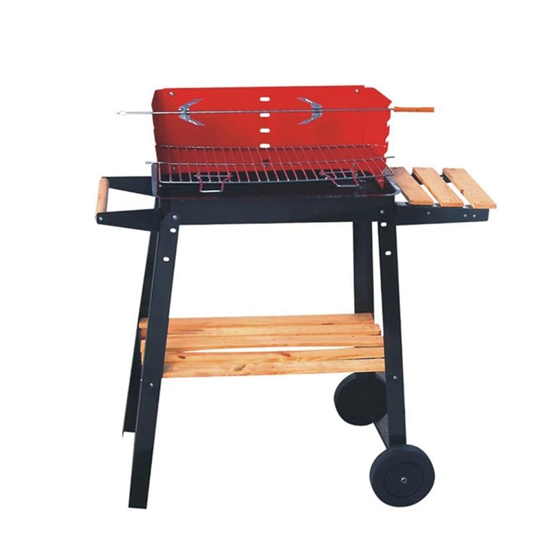 WXBDD Home Square Charcoal BBQ Grills Portable Outdoor Picnic Barbecue Stove BBQ Tools for Garden Camping